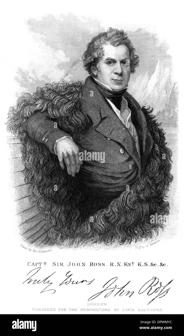 SIR JOHN ROSS Stock Photo - Alamy
