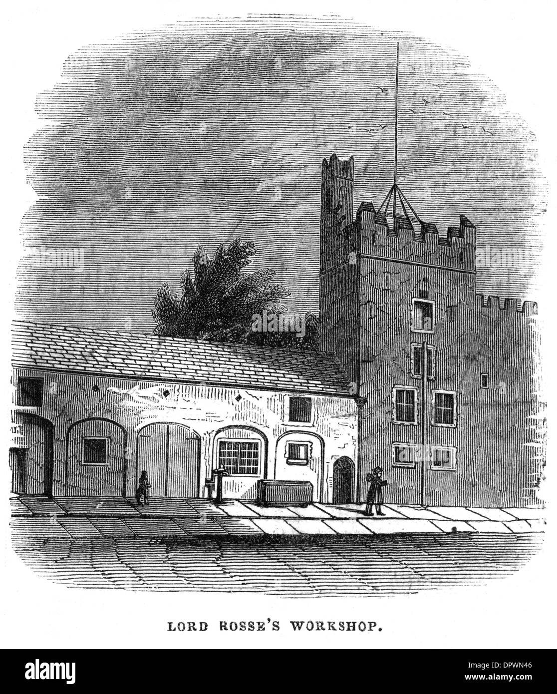 Earl of rosse Black and White Stock Photos & Images - Alamy