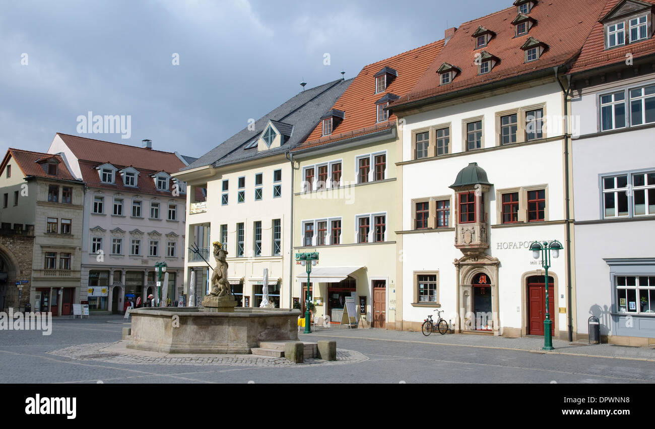 Weimar market square hi-res stock photography and images - Alamy