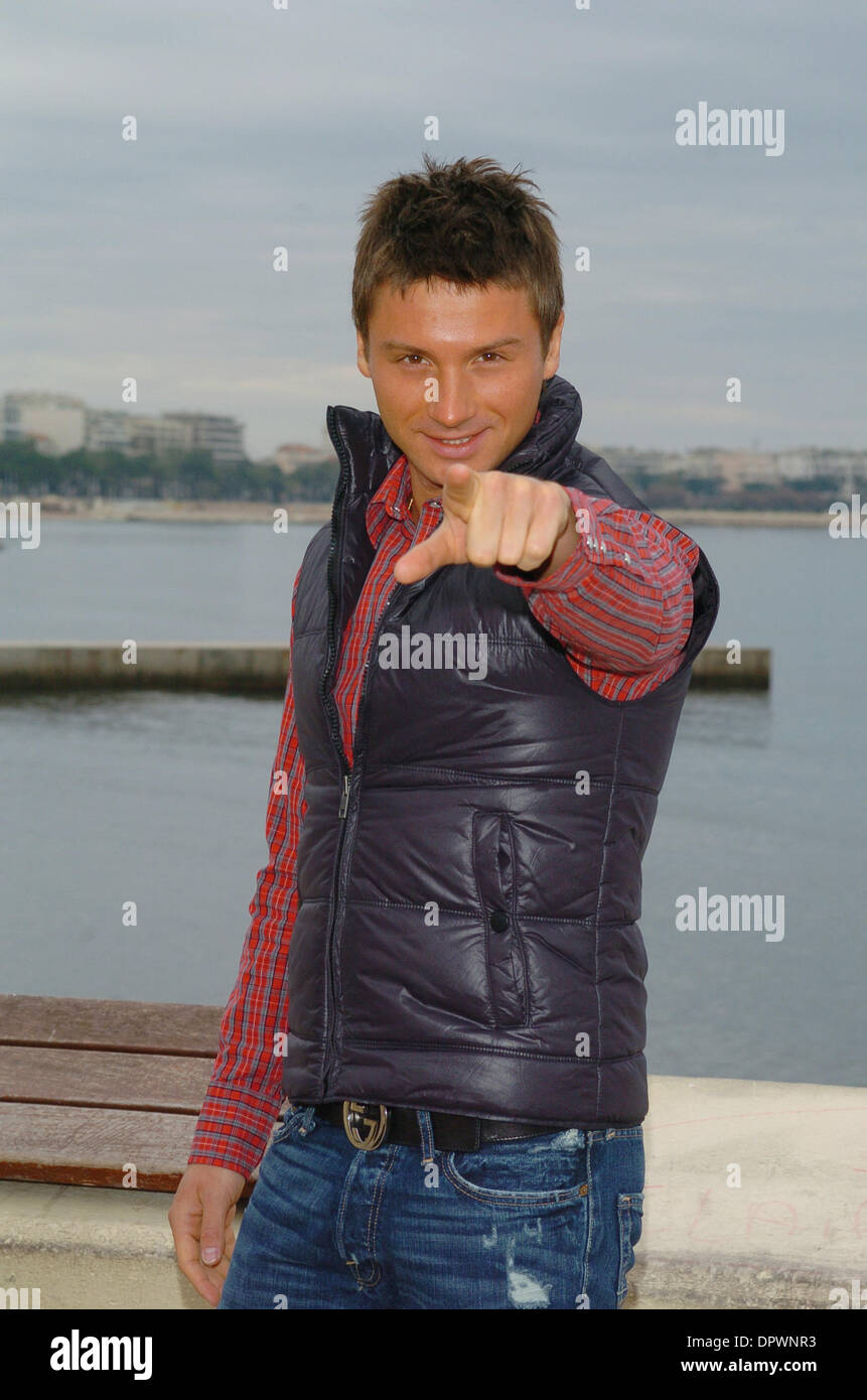 Jan 19, 2009 - Cannes, France - Russian MTV winner singer SERGEY at the ...