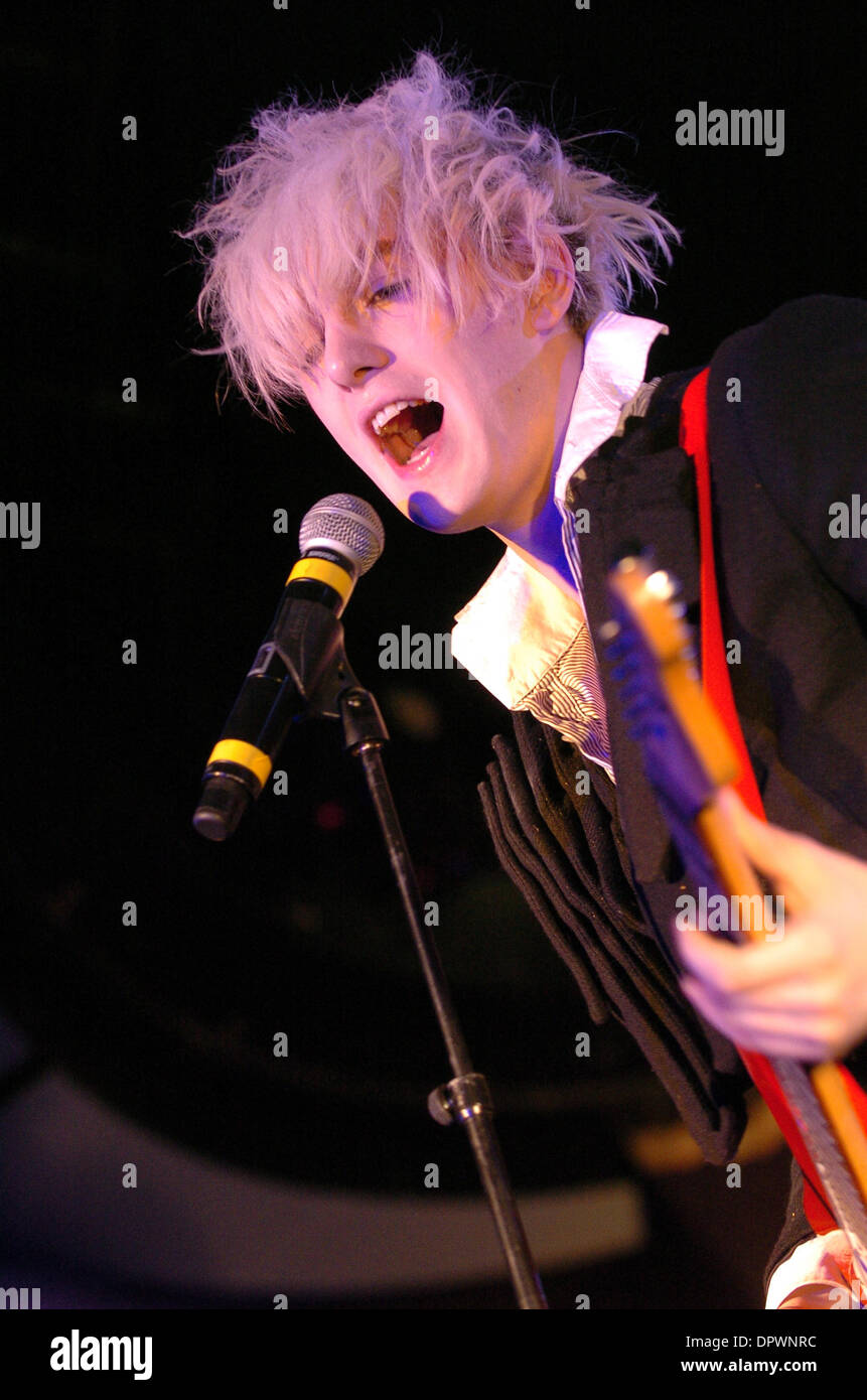 Jan 19, 2009 - Cannes, France - Singer PATRICK WOLF performing live at ...