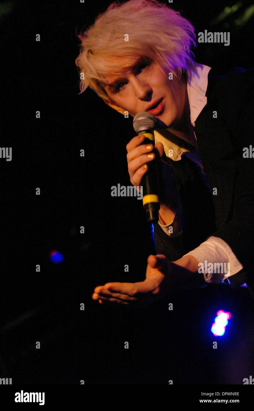 Jan 19, 2009 - Cannes, France - Singer PATRICK WOLF performing live at ...