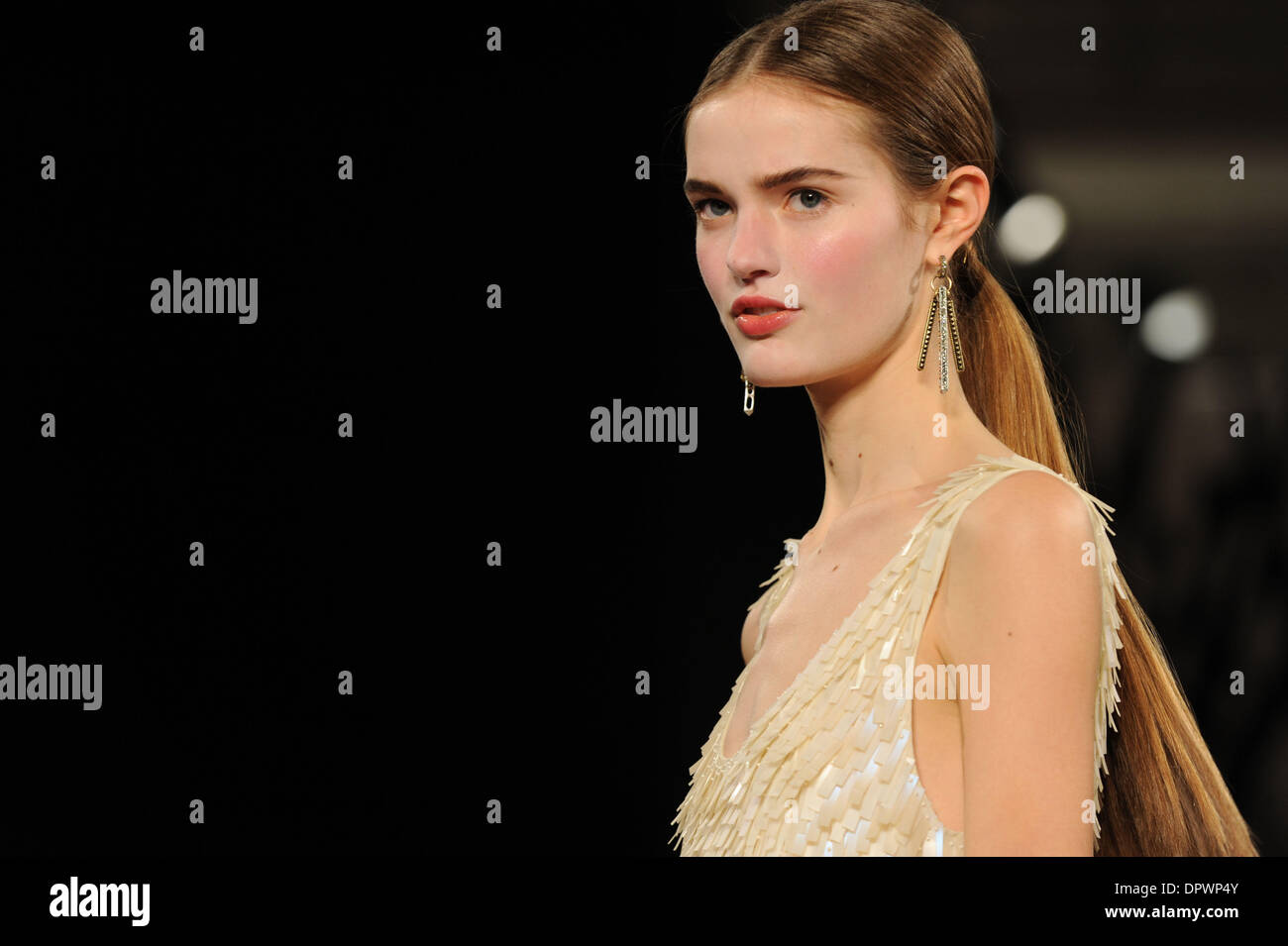 Feb 13, 2009 - New York, New York, USA - Models walk the runway in the ...