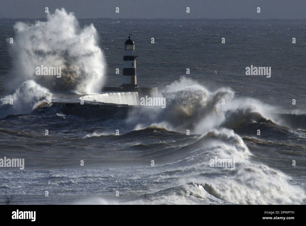 Seaham pier hi-res stock photography and images - Alamy