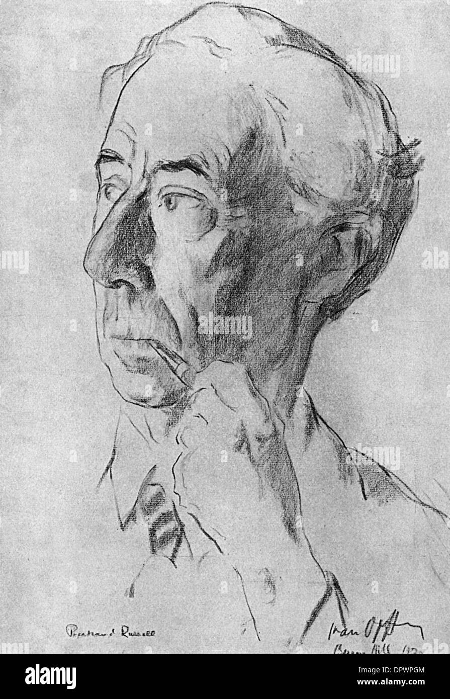 Bertrand russell hi-res stock photography and images - Alamy