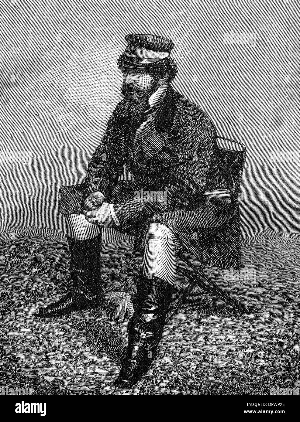 William howard russell Black and White Stock Photos & Images - Alamy