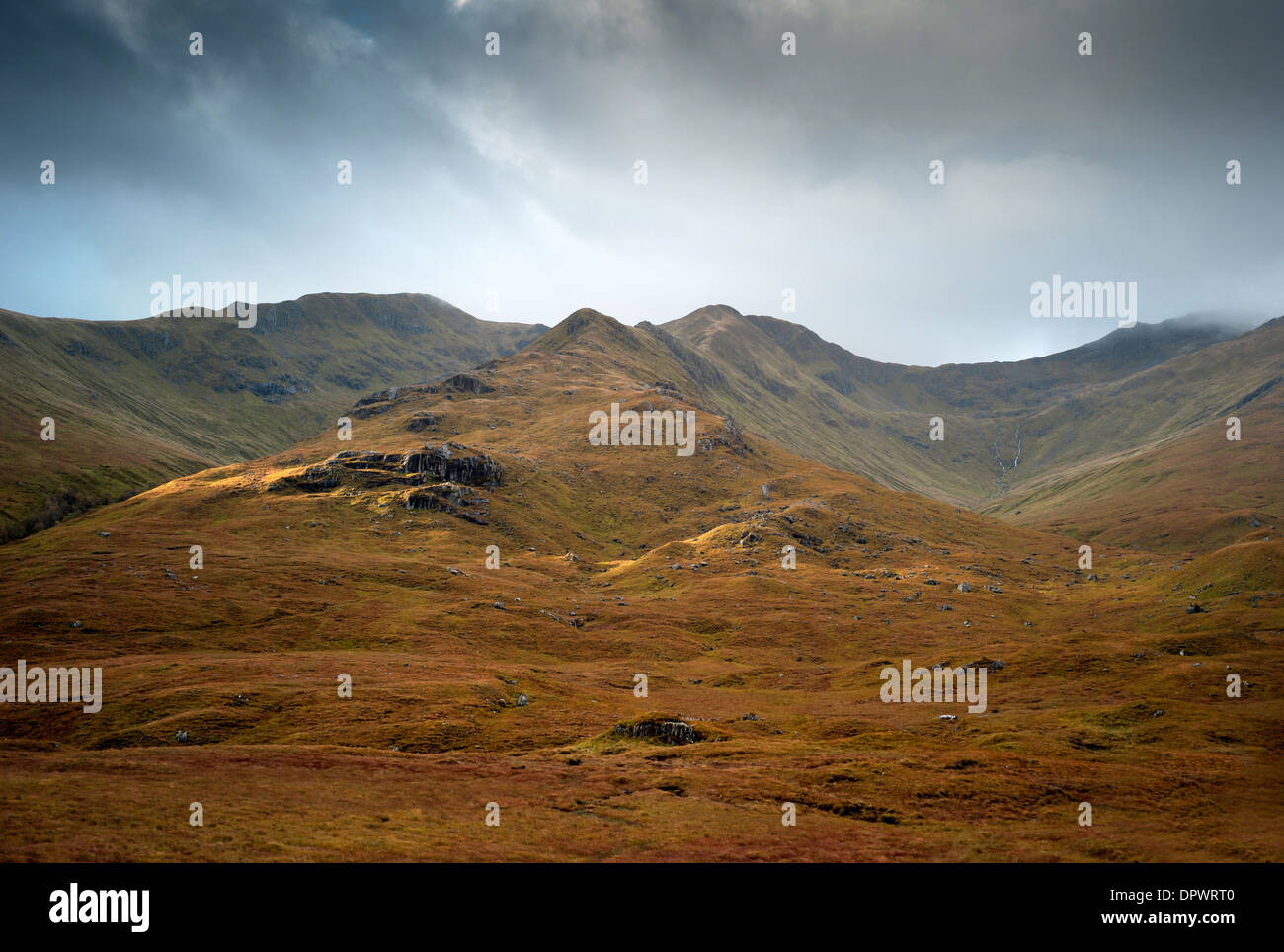 View from the A87, Scottish highlands Stock Photo - Alamy