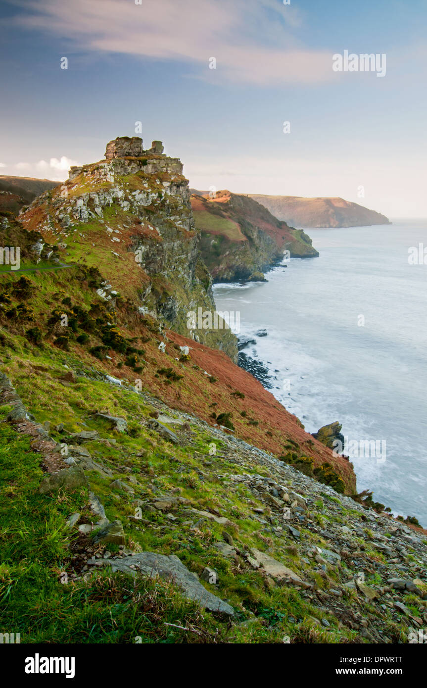 Valley of Rocks, Devon, UK Stock Photo - Alamy
