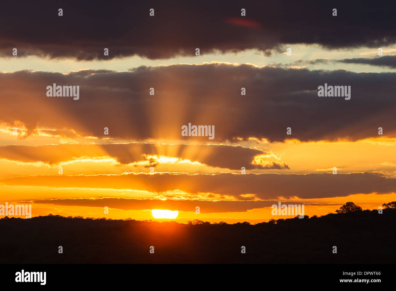 Rays sunlight pass through calm hi-res stock photography and images - Alamy