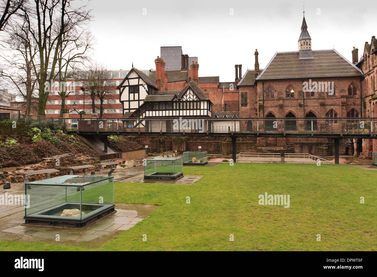 The Priory Visitor Centre built over the remains of first Cathedral in ...