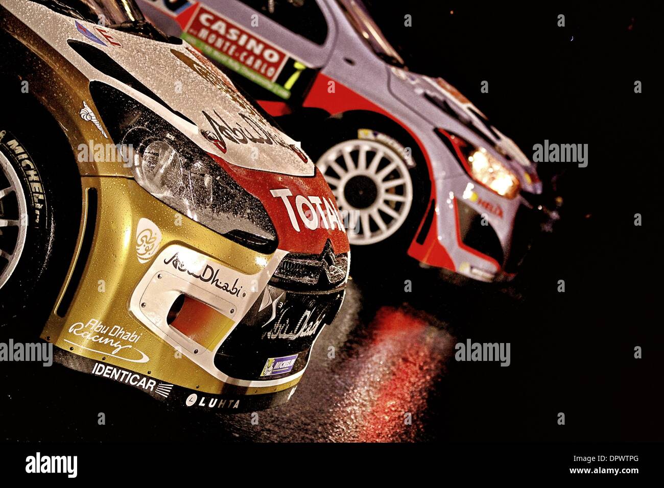 Monte Carlo, Monaco. 13th Jan, 2014. 2014 Monte Carlo WRC rally as ...