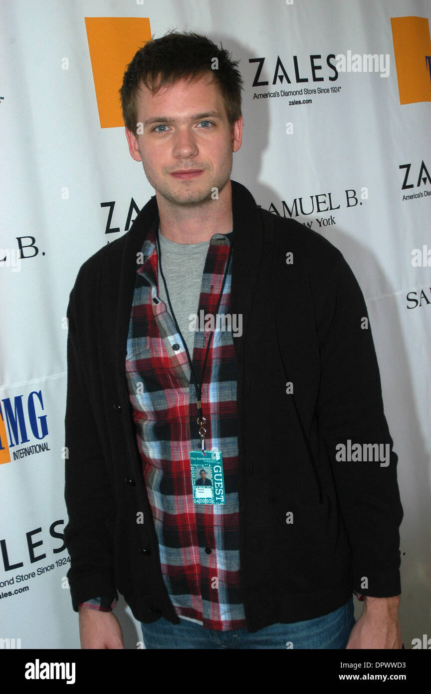 Jan 17, 2009 - Park City, Utah, USA - Actor PATRICK J. ADAMS in the TMG ...