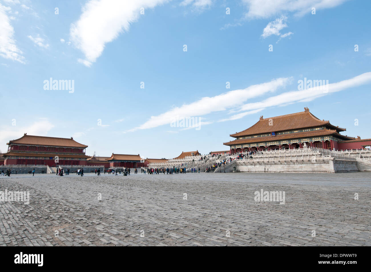 Hall of Supreme Harmony (Taihedian) in Forbidden City, Beijing, China ...