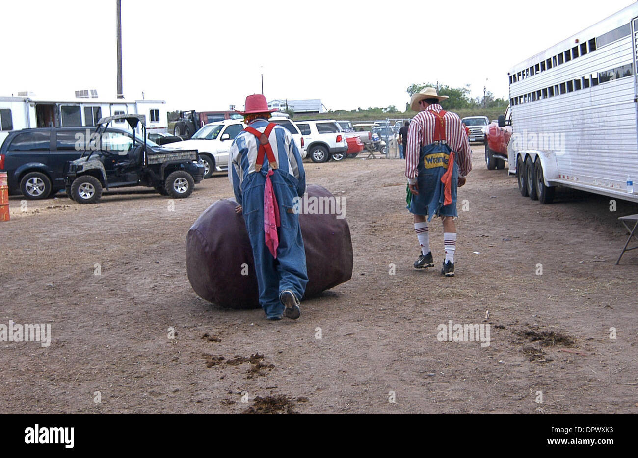 Rodeo clown costume hi-res stock photography and images - Alamy