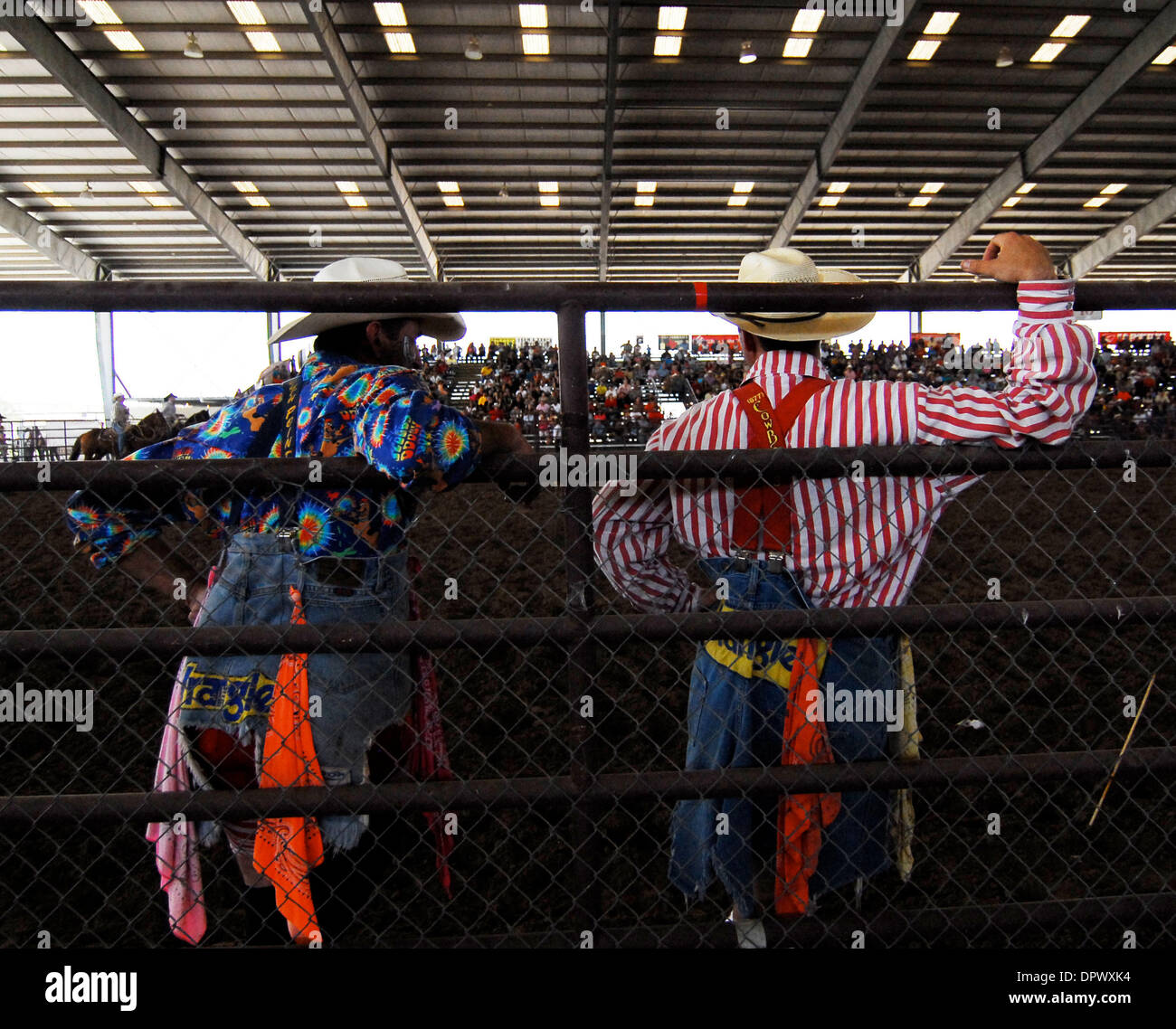 Rodeo clown costume hi-res stock photography and images - Alamy