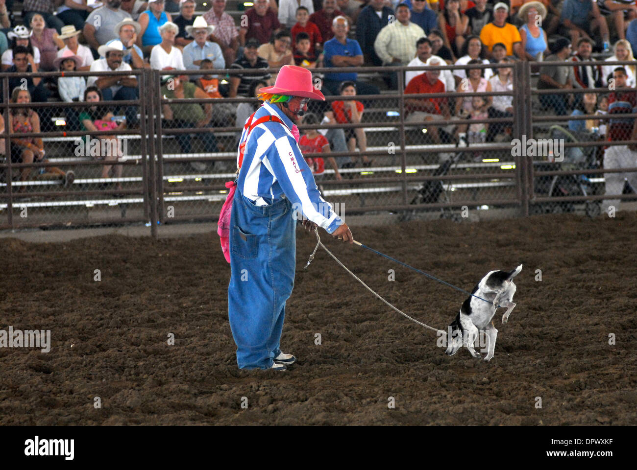 Mar 22, 2009 - Mercedes, Texas, USA - The life of a rodeo clown is one ...