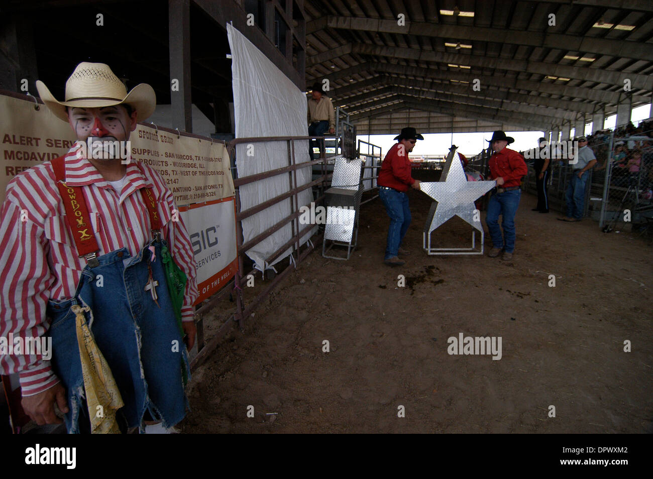 Mar 22, 2009 - Mercedes, Texas, USA - The life of a rodeo clown is one ...