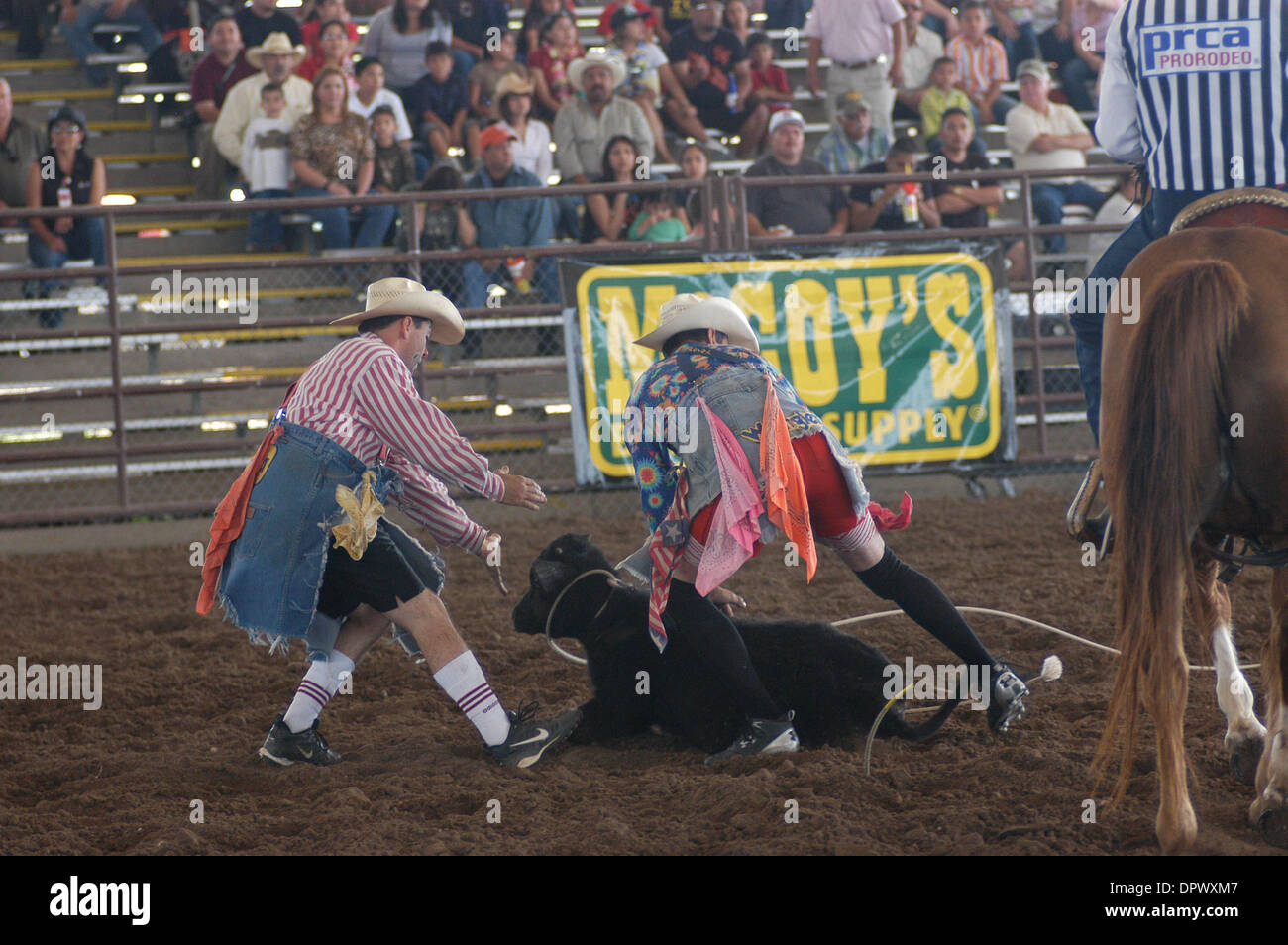 Mar 22, 2009 - Mercedes, Texas, USA - The life of a rodeo clown is one ...