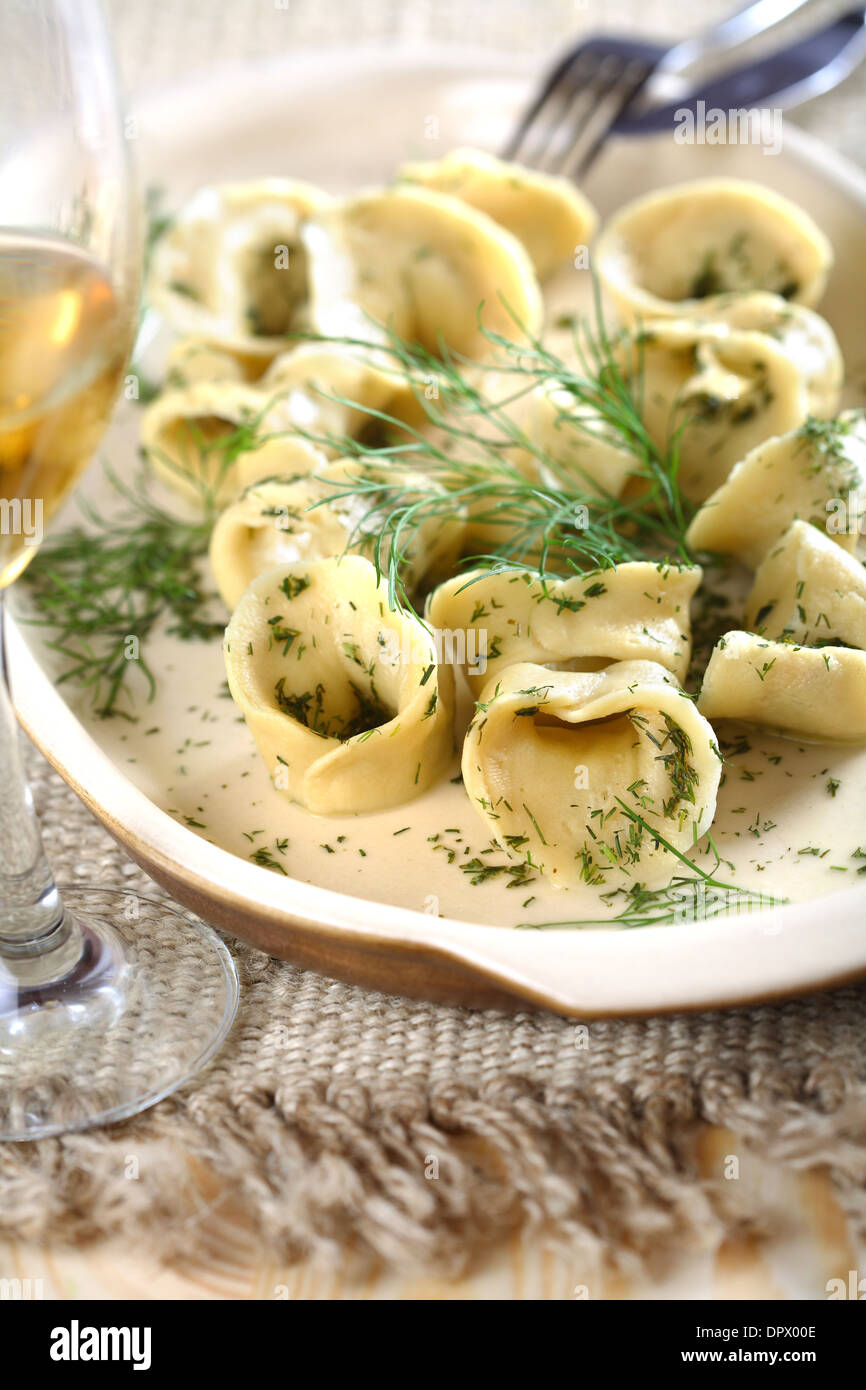 Ravioli with fish hi-res stock photography and images - Alamy