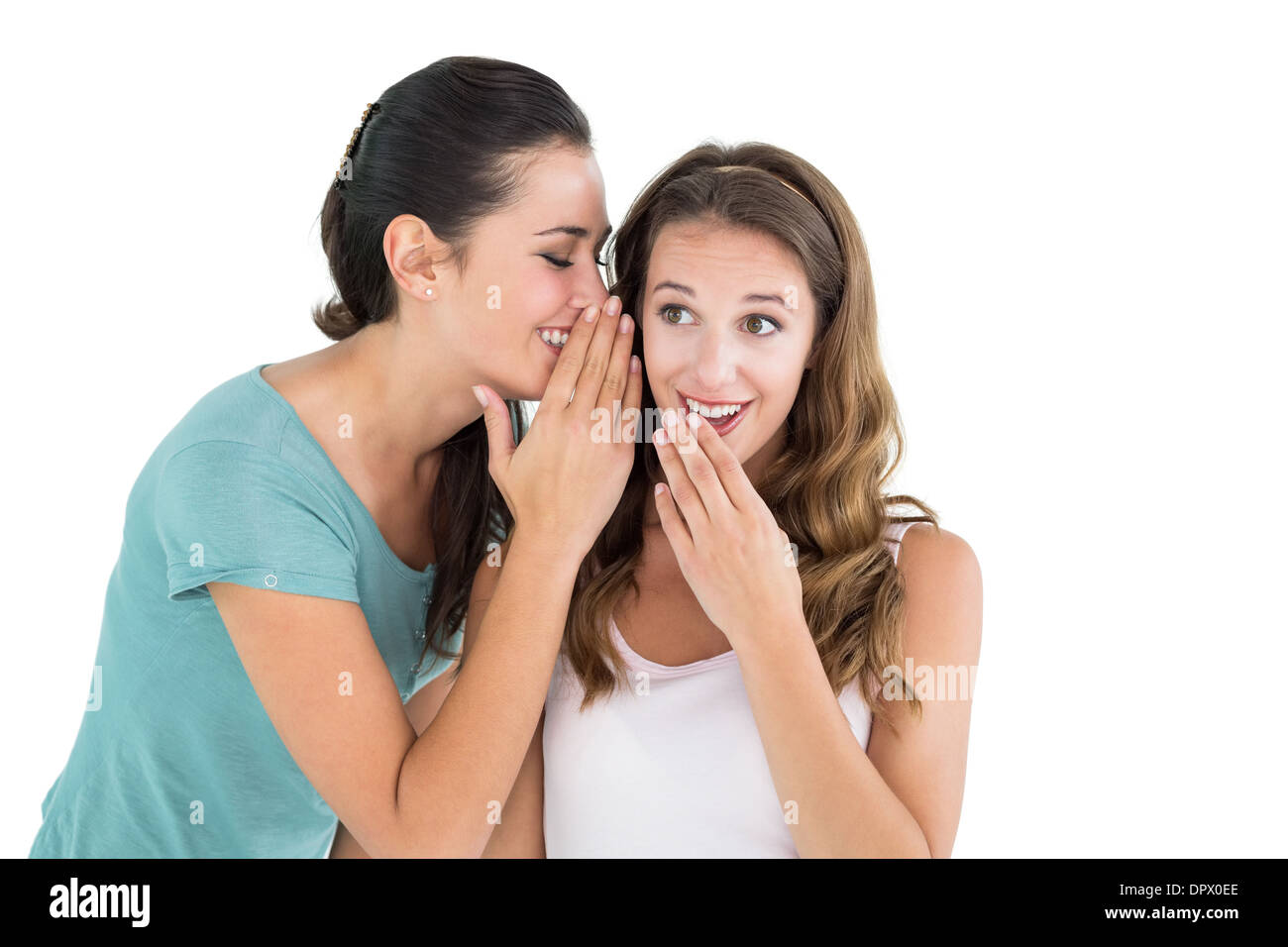 Gossiping sharing hi-res stock photography and images - Alamy