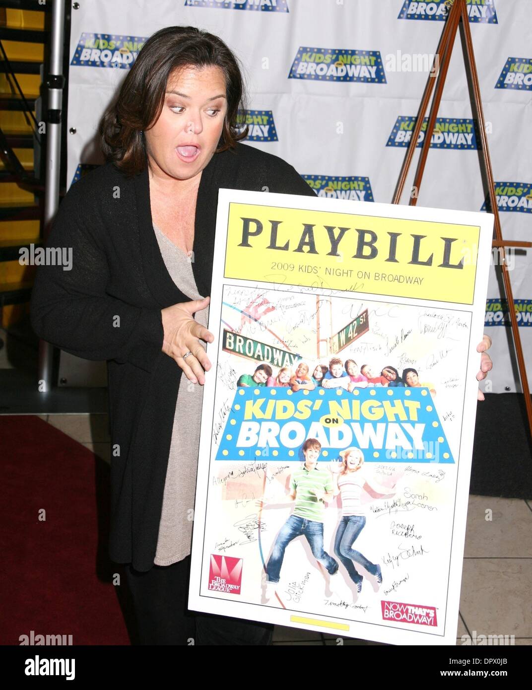 Feb 03, 2009 - New York, New York, USA - Actress ROSIE O'DONNELL kicks ...