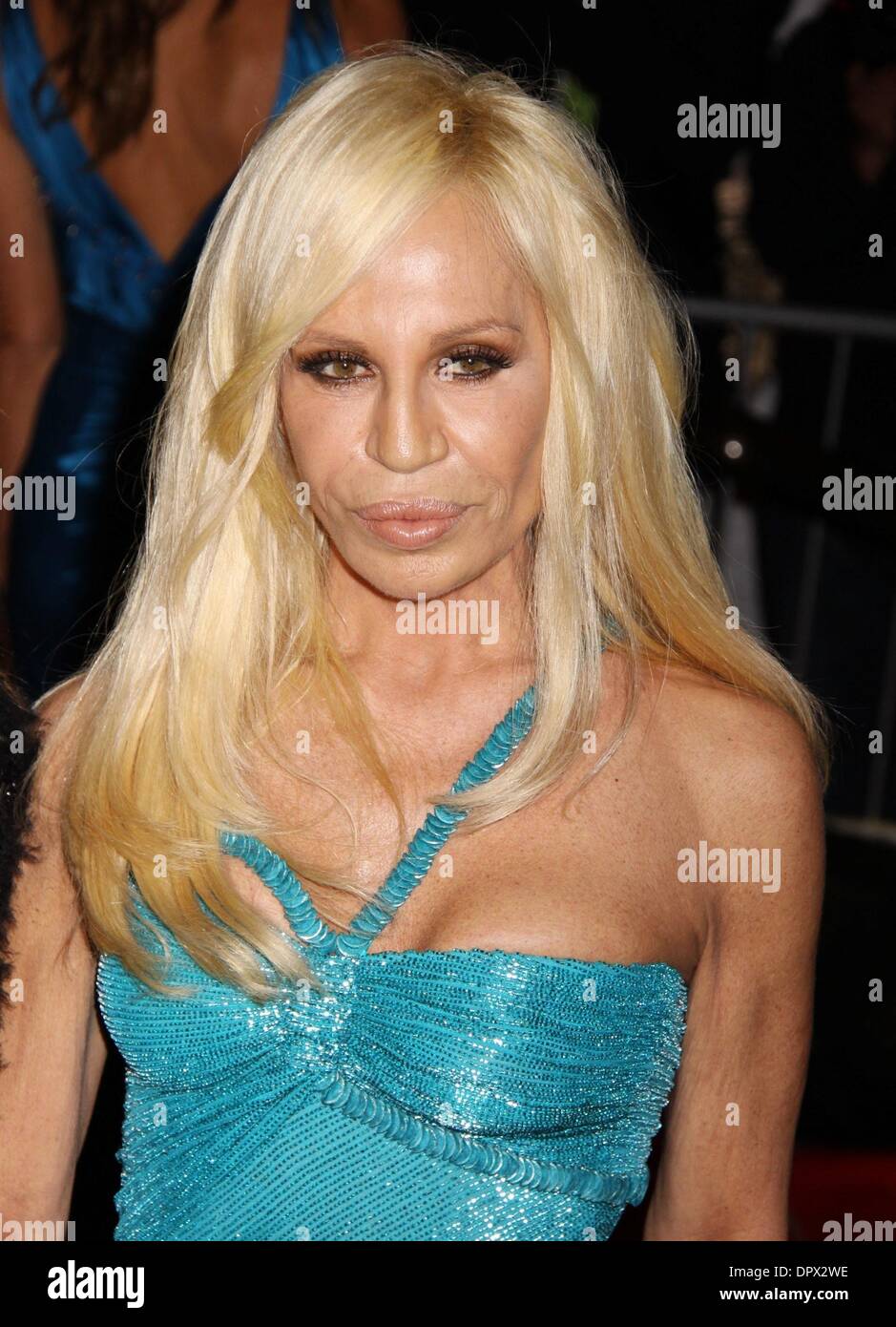 May 04, 2009 - New York, New York, USA - Designer DONATELLA VERSACE ...