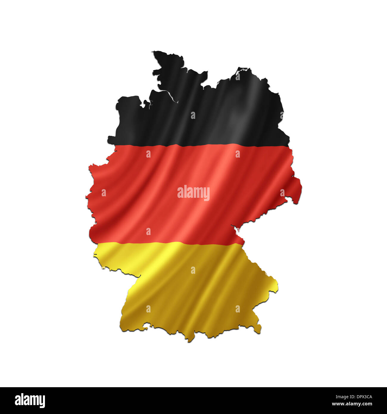 East germany border map hi-res stock photography and images - Alamy