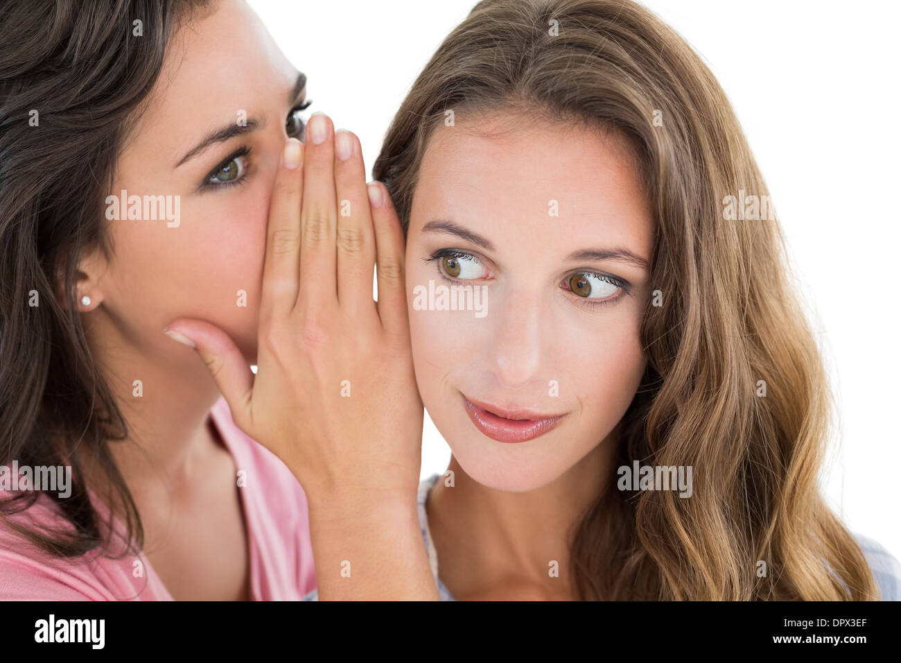 Two friends talking face to face hi-res stock photography and images ...
