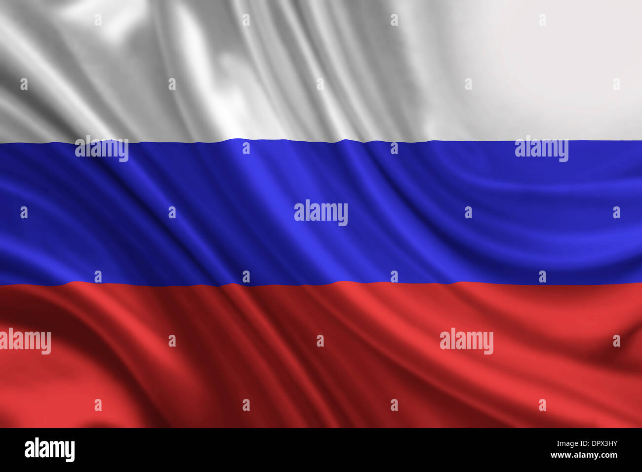 Flag of Russia Stock Photo - Alamy