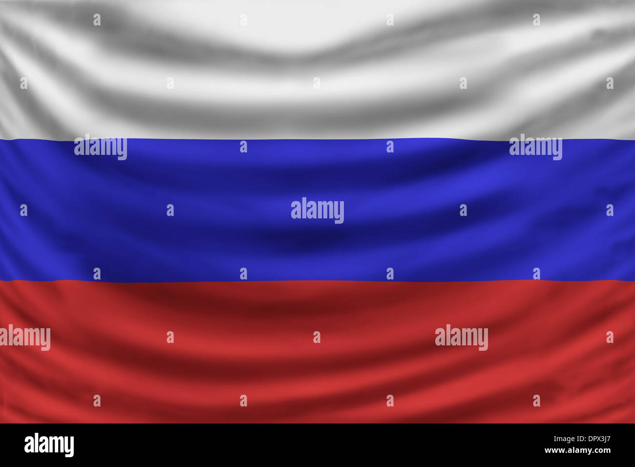 Flag of Russia Stock Photo - Alamy