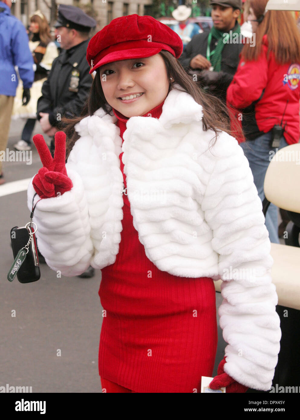 Nov 27, 2008 - New York, NY, USA - Singer CHARICE PEMPENGCO at the 82nd ...
