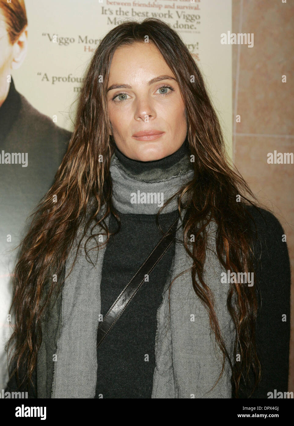 Dec 11, 2008 - New York, NY, USA - Actress GABRIELLE ANWAR at the New ...