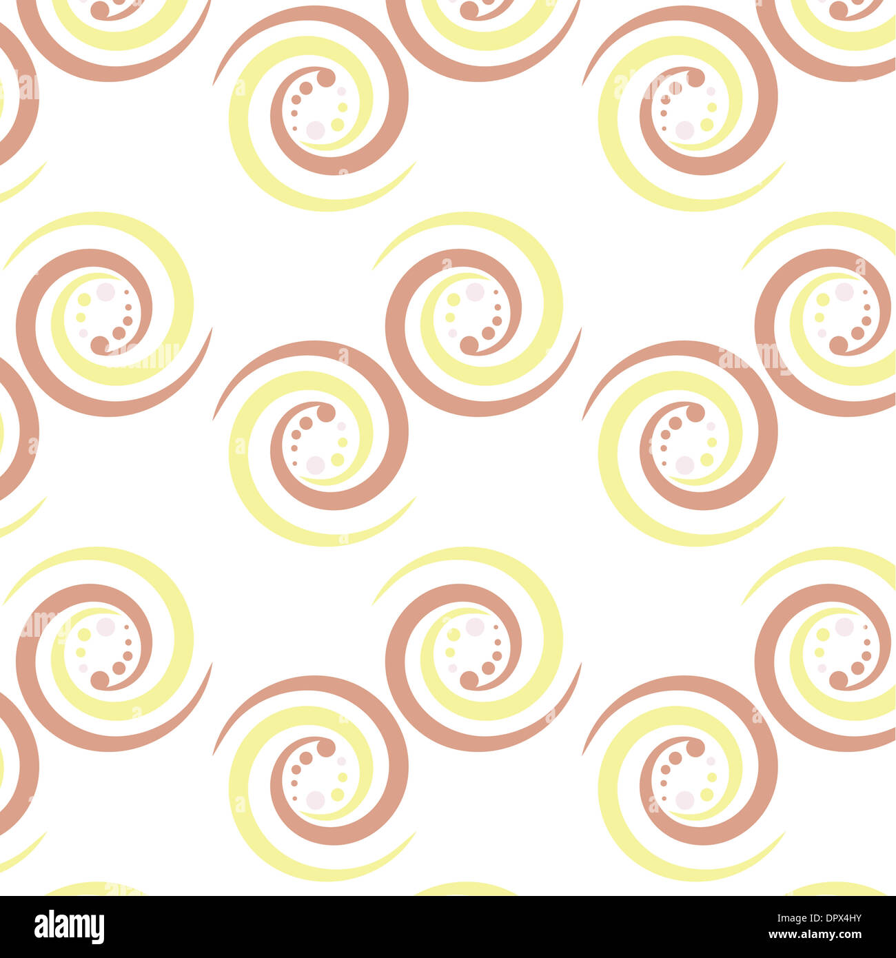 Seamless sweet pattern in the yellow and pink Stock Photo - Alamy