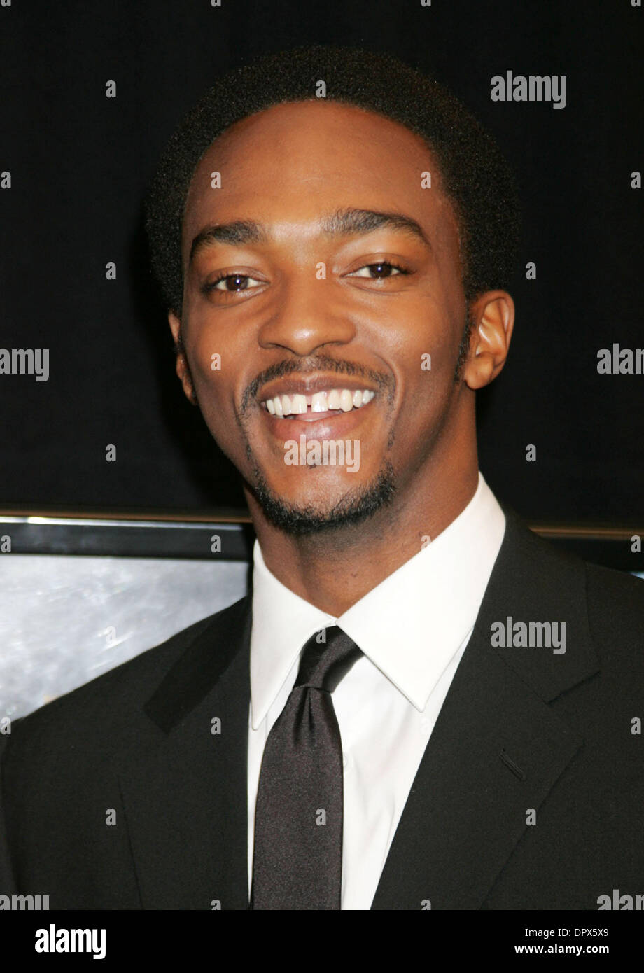 Jan 07, 2009 - New York, NY, USA - Actor ANTHONY MACKIE at the world ...