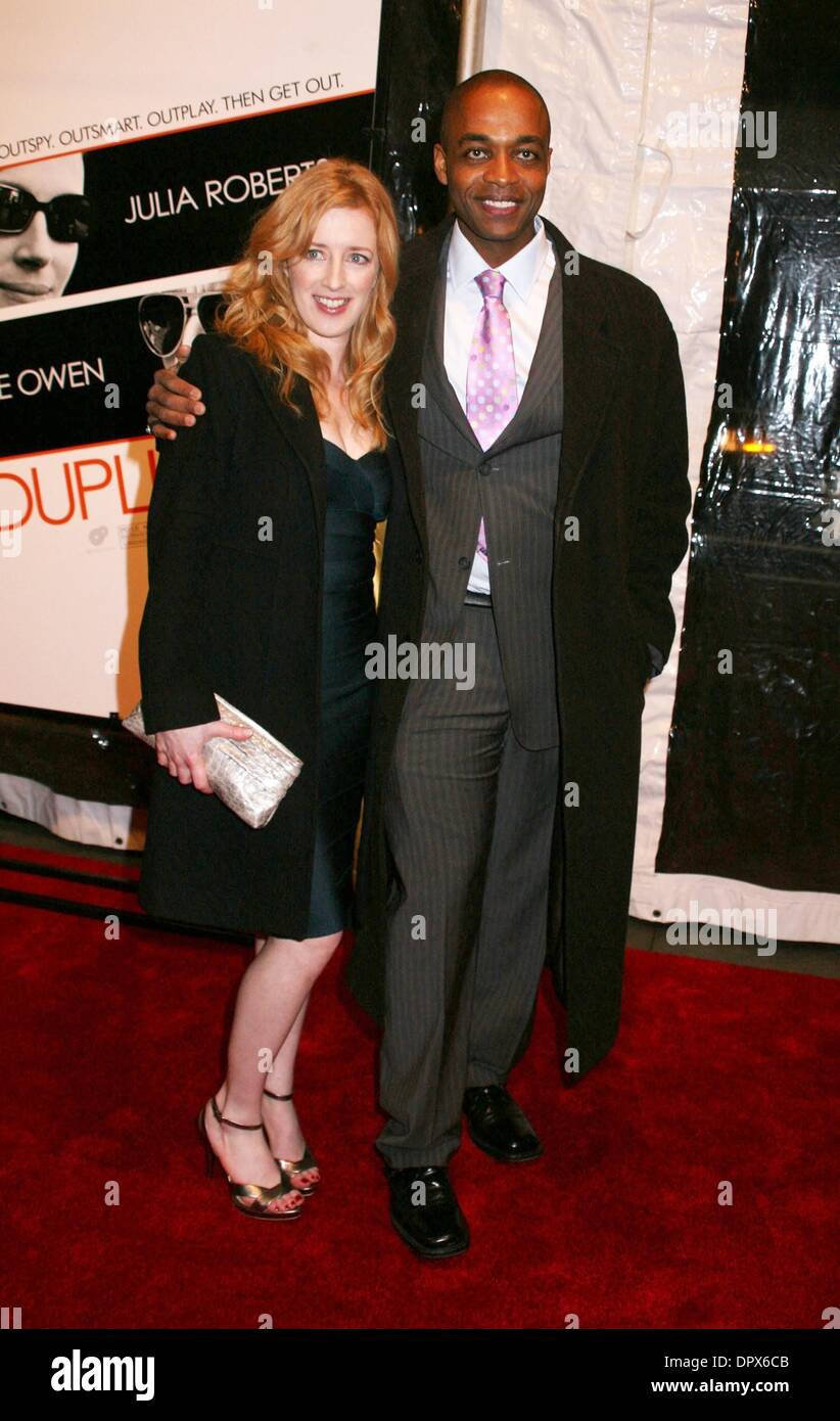 Mar 16, 2009 - New York, New York, USA - Actor RICK WORTHY and GUEST at ...