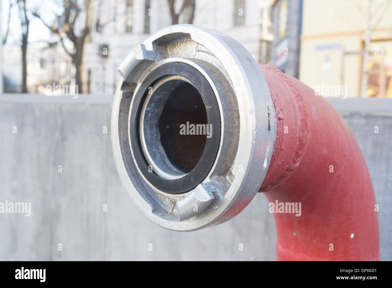 Fire hydrant hose hi-res stock photography and images - Alamy