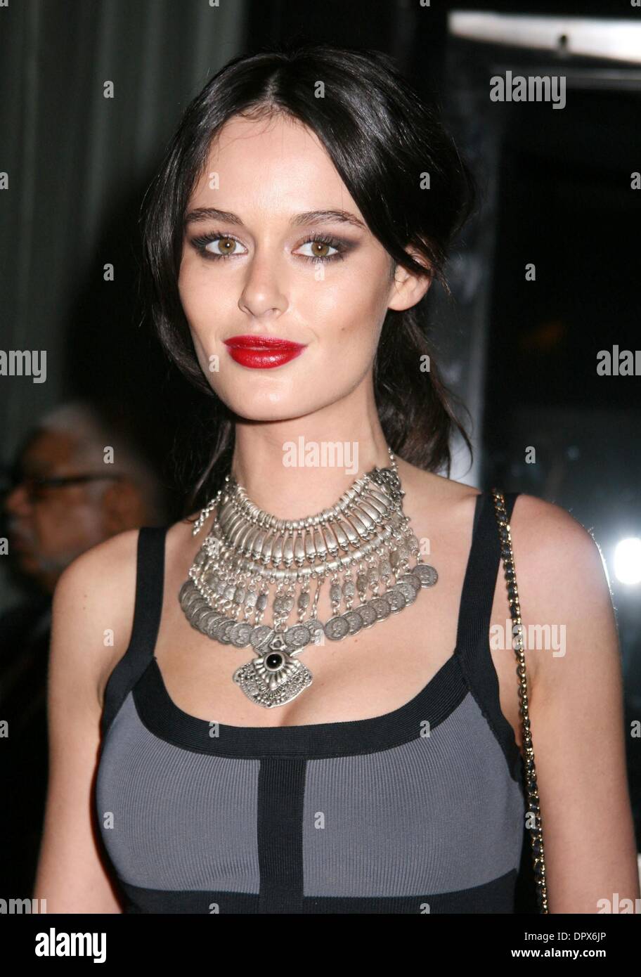 Mar 17, 2009 - New York, New York, USA - Model NICOLE TRUNFIO at the ...