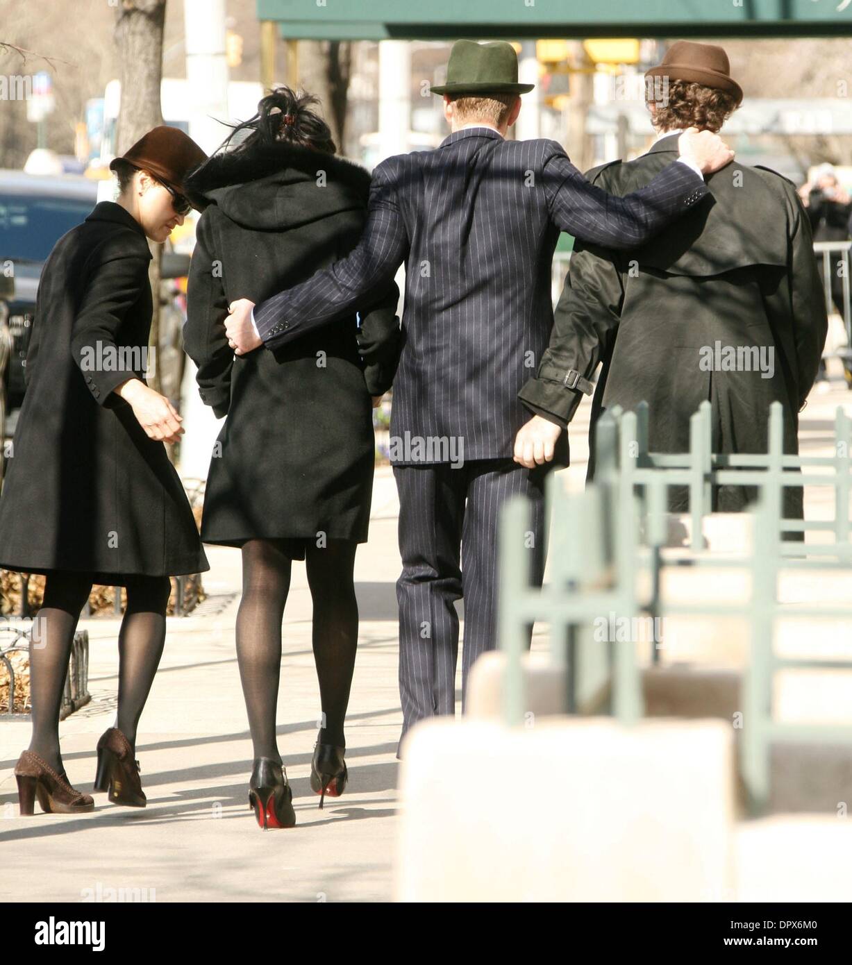 Mar 20, 2009 - New York, New York, USA - Actor MATTHEW MODINE, his wife ...
