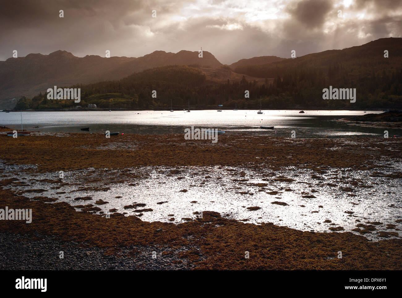 Loch Carron, Plockton, The Scottish highlands Stock Photo - Alamy