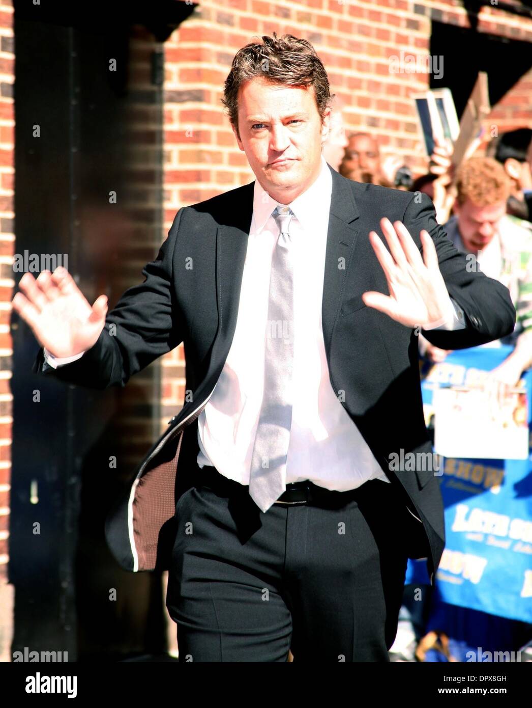 Apr 16, 2009 - New York, New York, USA - Actor MATTHEW PERRY at his ...