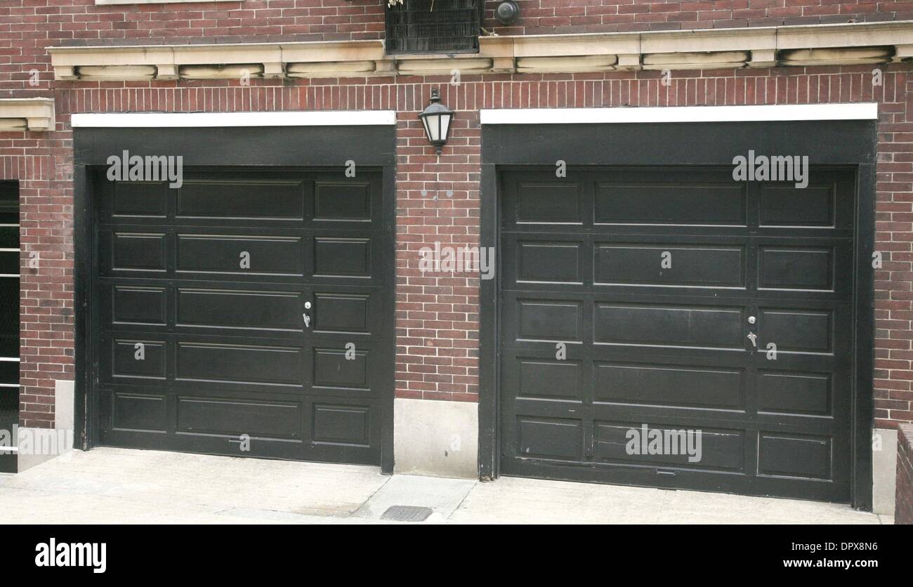 Apr 18, 2009 - New York, New York, USA - A view of the two car garage ...