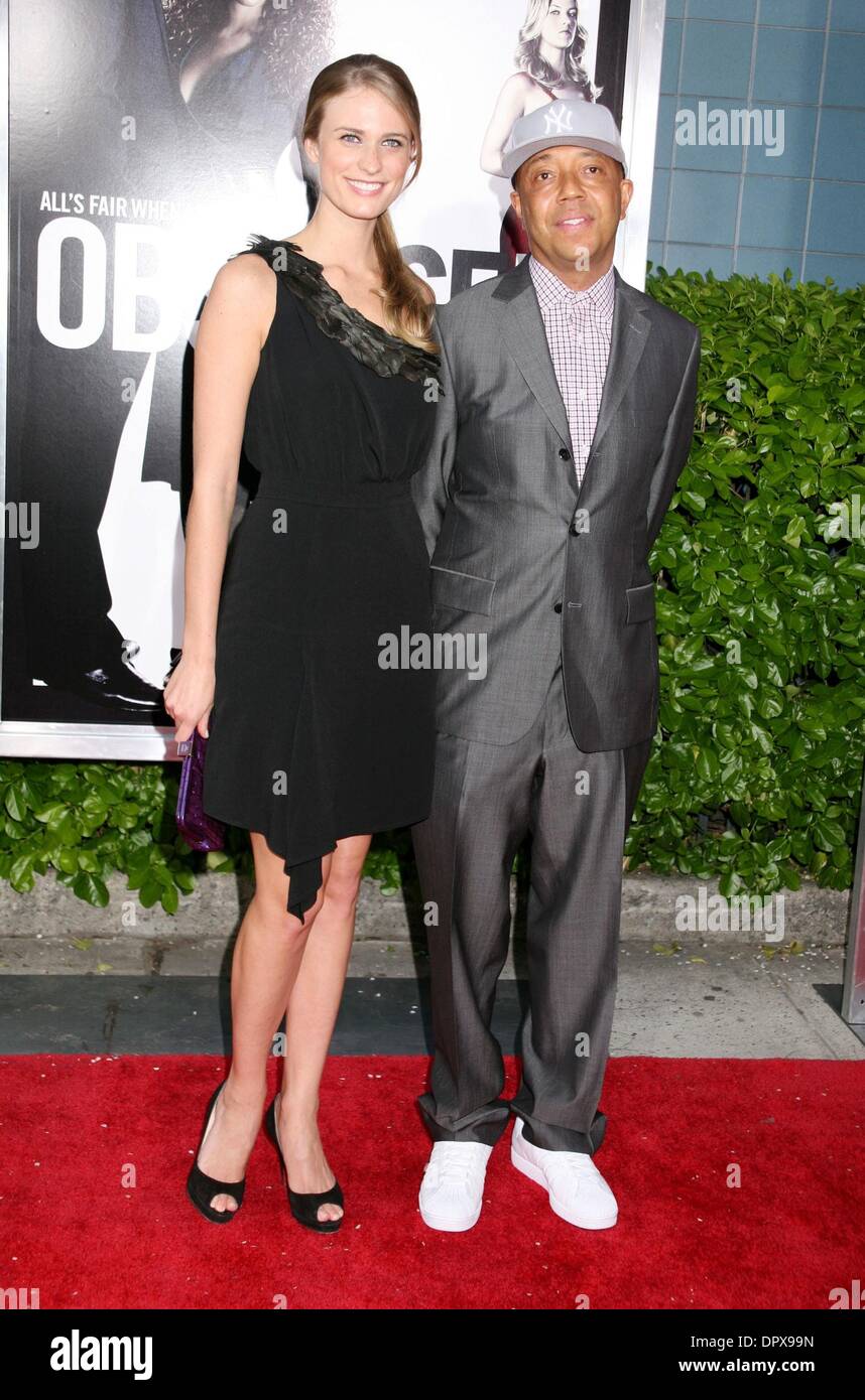 Apr 23, 2009 - New York, New York, USA - RUSSELL SIMMONS and model ...