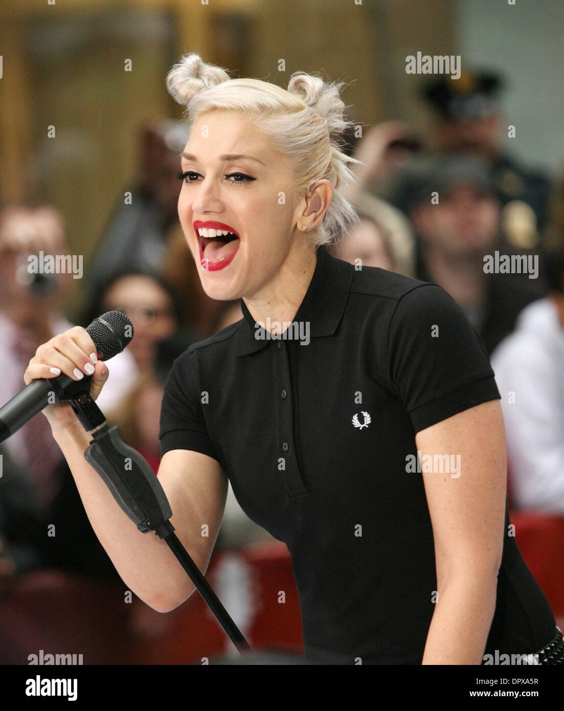 May 01, 2009 - New York, New York, USA - Singer GWEN STEFANI, from the ...