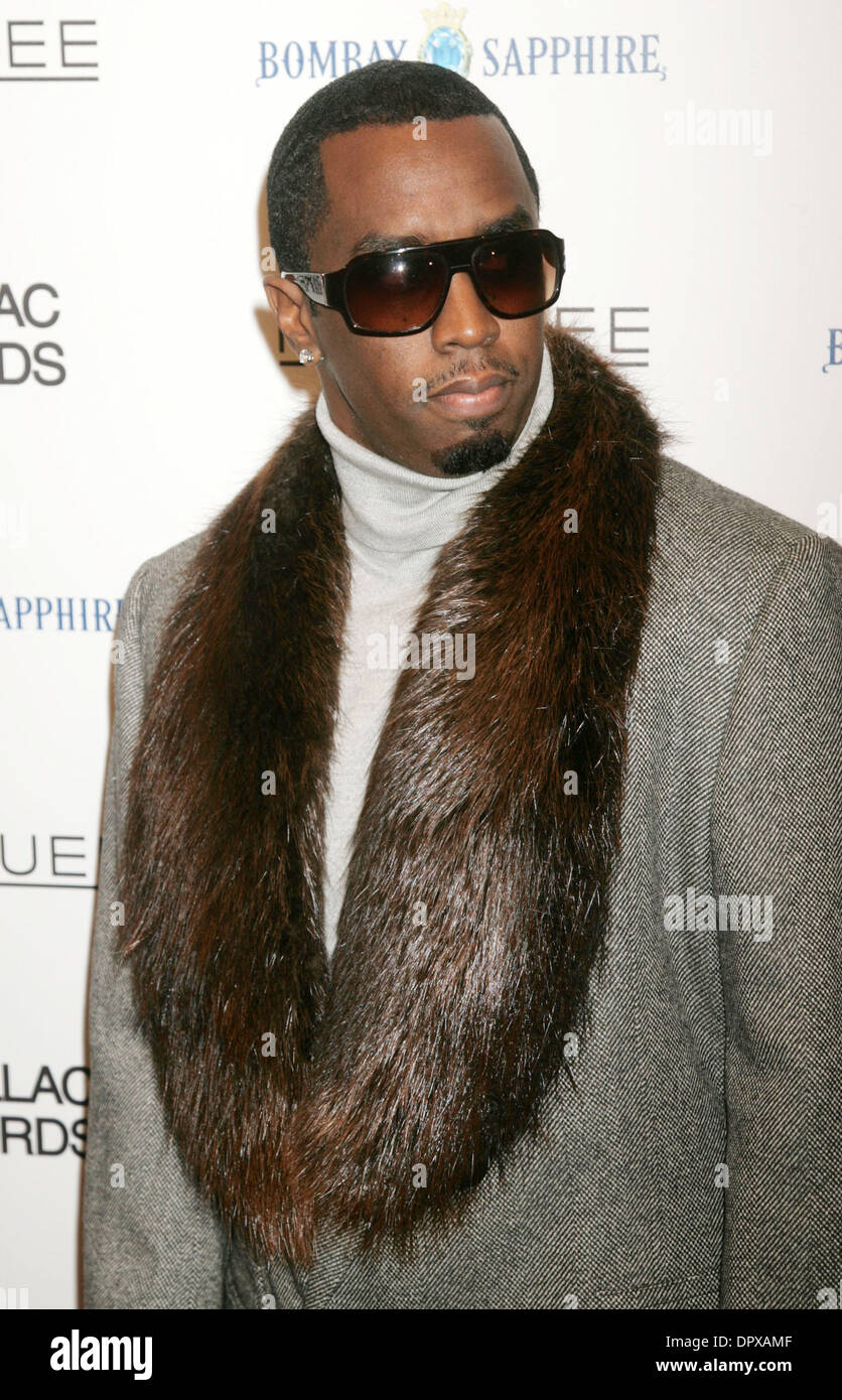 Dec 01, 2008 - New York, NY, USA - Hip hop artist SEAN COMBS at the ...