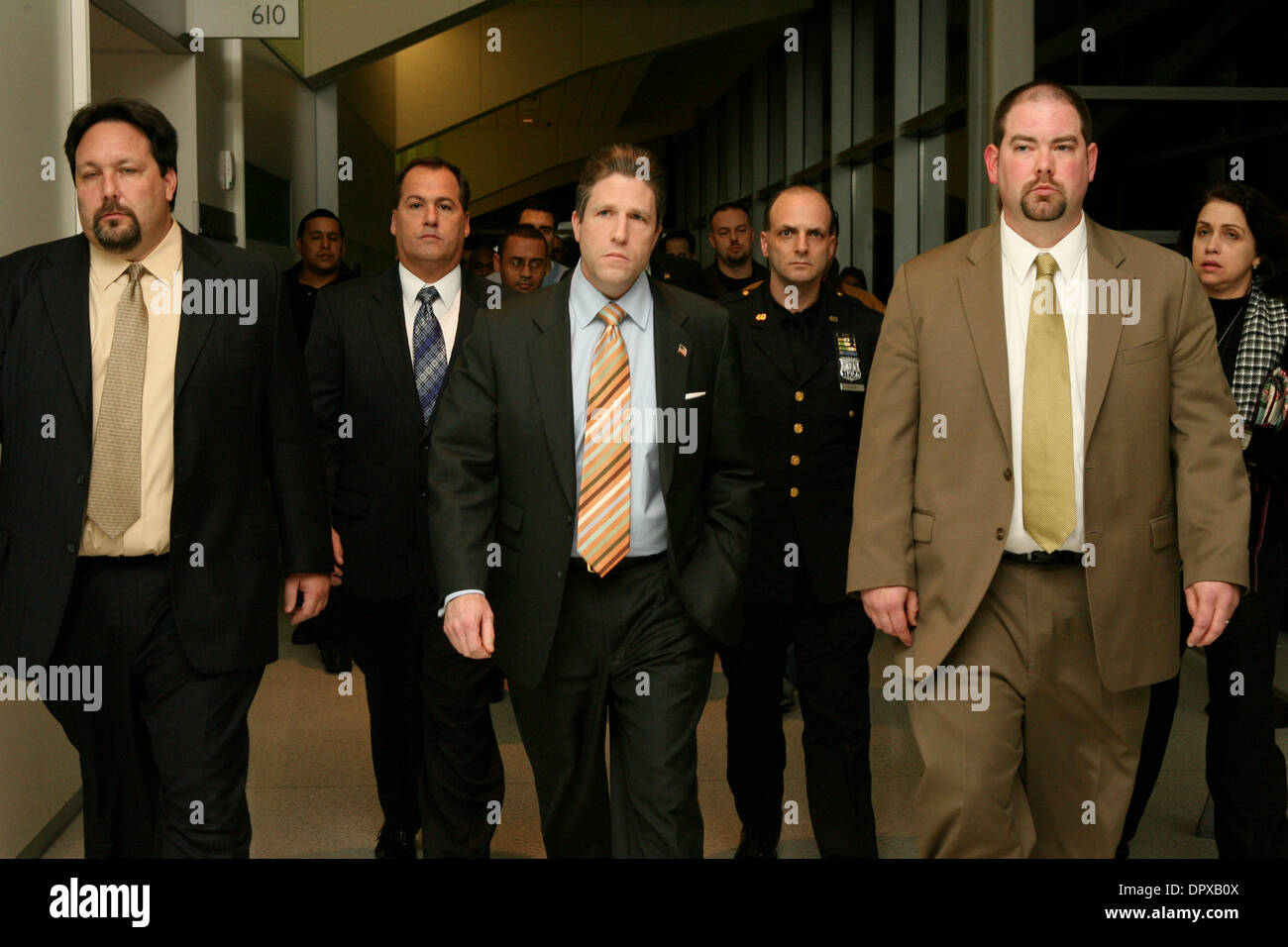 Dec 17, 2008 - Bronx, New York, USA - PBA President PATRICK LYNCH ...