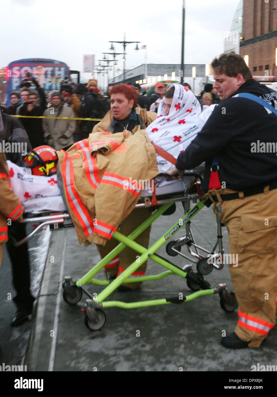 Jan 15, 2009 - New York, NY, USA - A crash victim from the US Airways ...