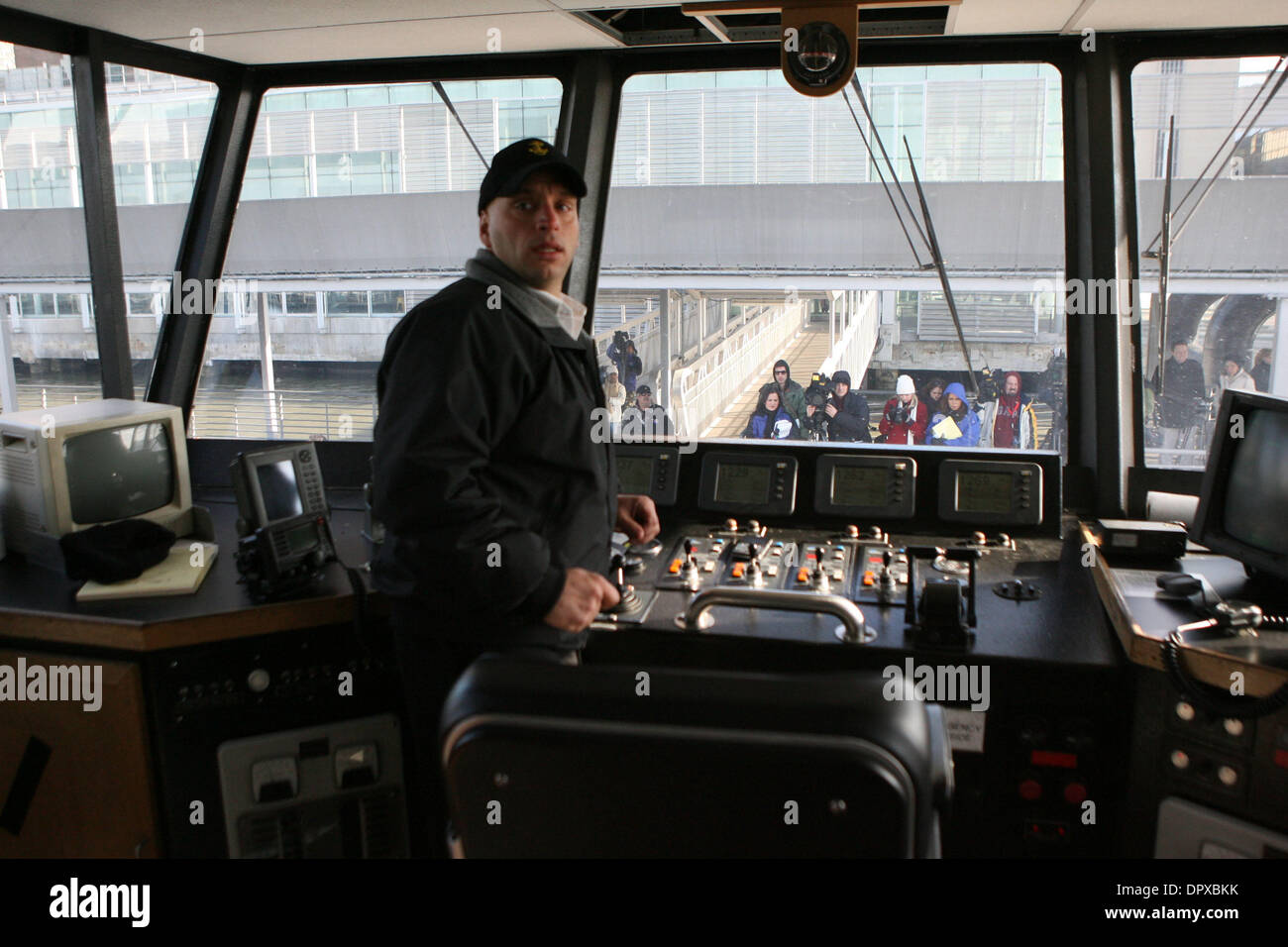 Jan 16, 2009 - Manhattan, New York, USA - Port Captain VINCENT LUCANTE ...