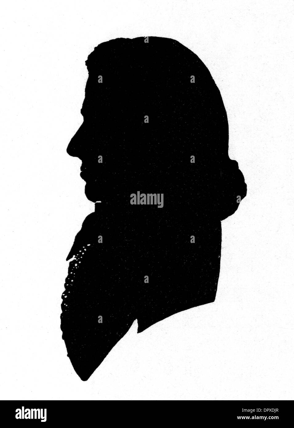 Schiller silhouette Cut Out Stock Images & Pictures - Alamy