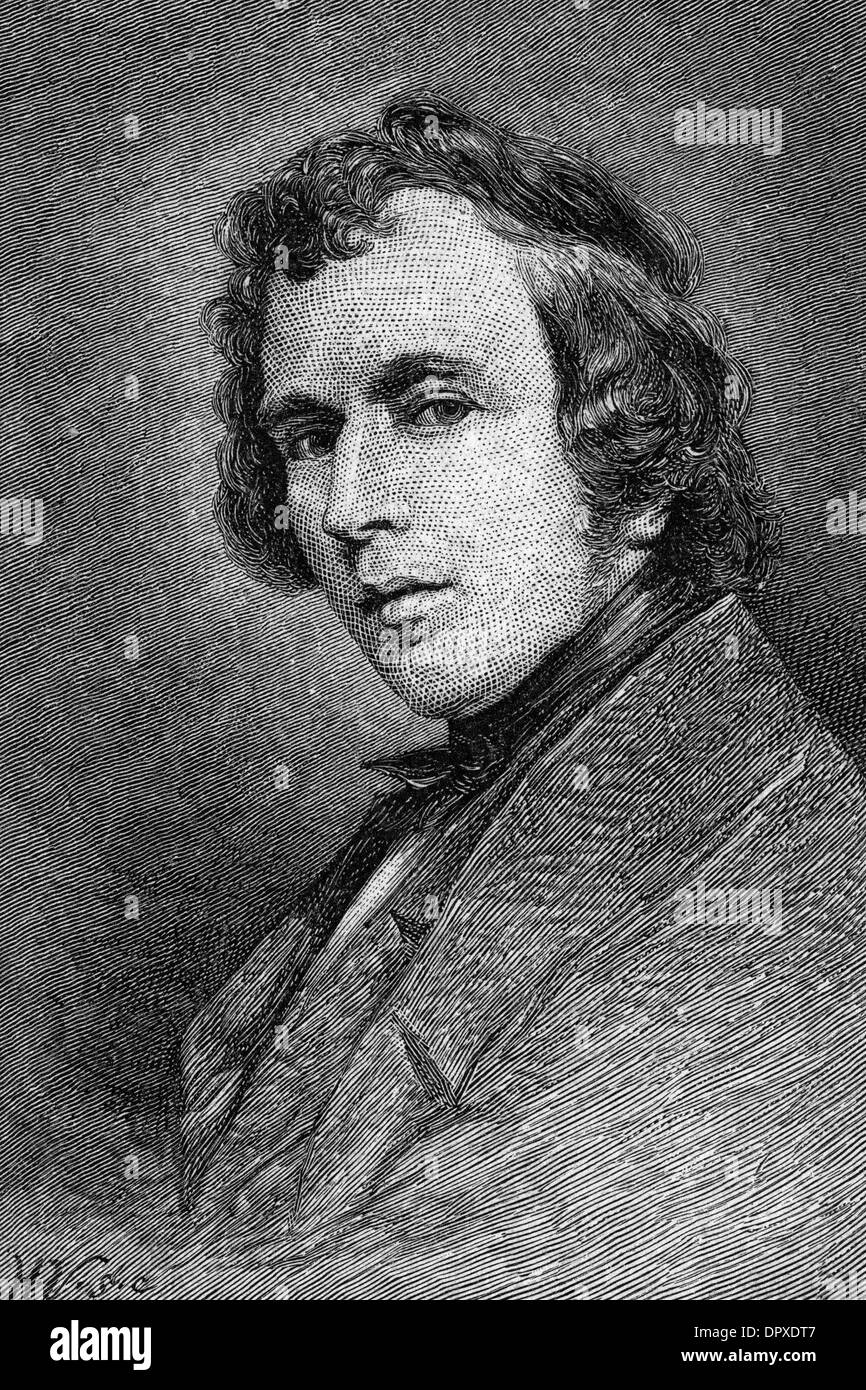 John keats by joseph severn Black and White Stock Photos & Images - Alamy