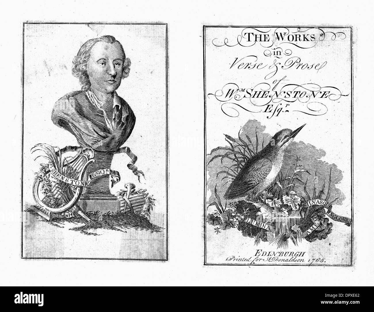 WILLIAM SHENSTONE - 1 Stock Photo - Alamy